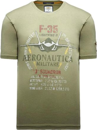 Aeronautica Homme, Tops, Vert, Taille: M T-Shirt Ts2536Uj00641