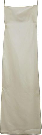 Loulou Studio Abendkleid - Wei&szlig;