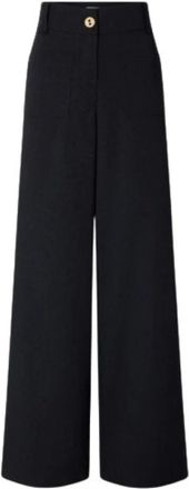 Sessun Femme, Pantalons, Noir, Taille: 36 FR Rinim Wide Pantalons