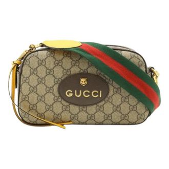 Gucci Pre-owned GG Supreme Neo Vintage Messenger Bag - - Pre-owned - Damen - Beige - ONE SIZE