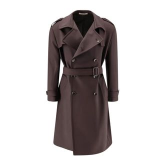 Tagliatore Trench Coats - - Coats - Herren - Braun - S