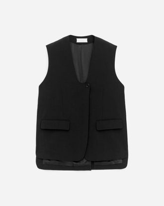 Arket Elegante Weste -Schwarz
