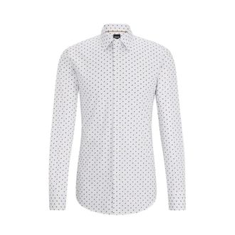 HUGO BOSS Homme, Chemises, Blanc, Taille: 4XL Boss - Chemises > Chemises habill&eacute;es