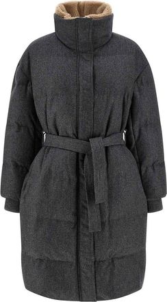 Brunello Cucinelli Daunenjacke - Grau