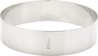 St&auml;dter 625143 Tortenring Durchmesser 24 x 6 cm, edelstahl, silber, 23 x 23 x 5 cm