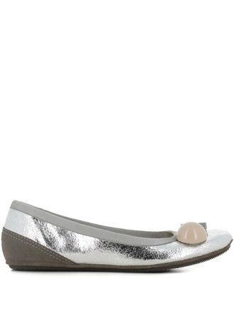 Dove Nuotano Gli Squali Becky Ballerinas - Silber