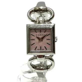 Gucci Montre vintage doccasion - Femme - Pre-owned - Rose - Taille: ONE Size
