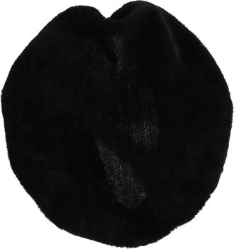 Artibetter Housoutil Wc Deckelbezug aus Weichem Polyester Elastischer Toilettensitzschutz Wiederverwendbar Passgenau Staubdicht Schwarz Haushalts Toilettenschutz