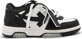 Off-white Low-Top Sneaker - Black And White Leather Low-Top Sneakers - Gr. 41,5 (EU) - in Schwarz - f&uuml;r Damen