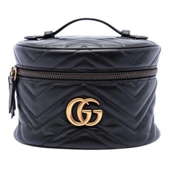 Gucci Pre-owned Vintage Quilted Backpack - - Pre-owned - Damen - Schwarzk - ONE SIZE