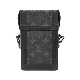 Louis Vuitton Pre-owned Monogram Eclipse Vertical Trunk Wearable Wallet Umh&auml;ngetasche - - Pre-owned - unisex - Schwarzk - ONE SIZE