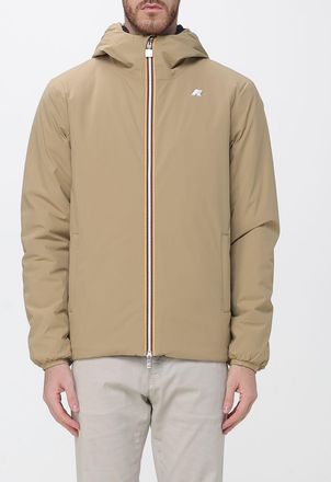 K-Way Coupe-vent r&eacute;versible en nylon recycl&eacute; avec capuche
