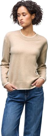 Street One Damen Pullover mit Kontrastdetails