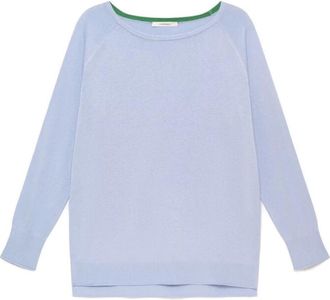 Maliparmi Maliparmi, Femme, Pulls, Bleu, Taille: 36 FR Colours of the World Sweater
