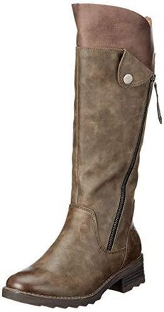 Marco Tozzi Marco Tozzi Femme 26639-21 Bottes Hautes, Marron (Mud Ant.Comb 358), 38 EU