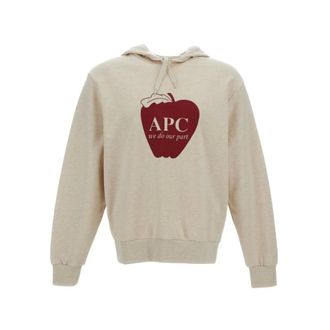 A.P.C. A.p.c., Herren, Sweatshirts & Hoodies, Beige, 2XLGr&ouml;&szlig;e