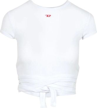 Diesel Femme, Tops, Blanc, Taille: 36 FR T-Chemises
