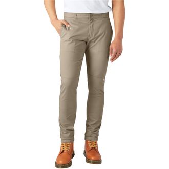 Dickies Herren Arbeitshose mit Doppelknie, Enge Passform L&auml;ssige Business-Hose, W&uuml;stensand, 34W / 32L