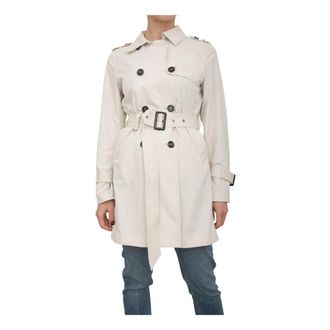 Dekker Stylischer Trenchcoat f&uuml;r M&auml;nner - - Coats - Damen - Wei&szlig; - S