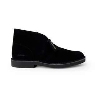 Clarks Schwarze Schn&uuml;rstiefeletten aus Leder - - Shoes - Herren - Schwarzk - 46 EU
