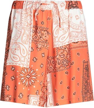 8 by YOOX VISCOSE WIDE LEG SHORTS