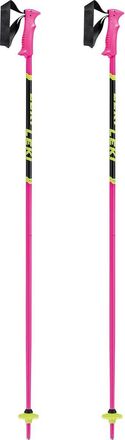 Leki Kinder Racing Skistöcke, neonpink-schwarz-Neongelb, 100cm