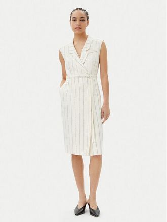 HUGO BOSS Kleid f&uuml;r den Alltag Drupe 50540617 Creme Relaxed Fit