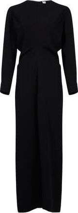 Toteme Robe longue &agrave; manches longues et taille basse