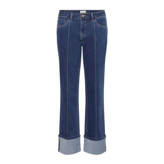 Cream Femme, Jeans, Bleu, Taille: W30 L28 Jeans Cropped