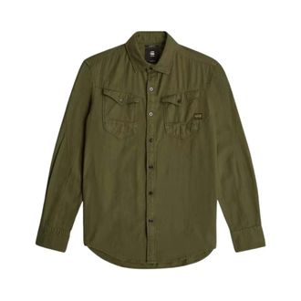 G-Star Homme, Chemises, Vert, Taille: L Arc 3D Slim Shirt