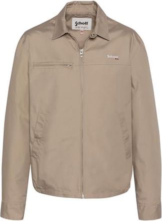 Schott NYC Homme Cadams Jacket, LT.BEIGE, S EU