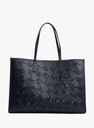 Tommy Hilfiger Sac cabas City &agrave; monogramme