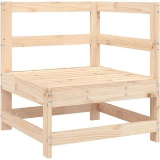 vidaXL Canap&eacute; dangle de jardin bois de pin massif Vidaxl