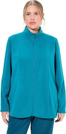 Ulla Popken Damen große Größen Übergrößen Plus Size Fleecejacke, Baukastensystem, Innenjacke, Stehkragen
