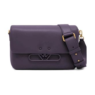 Emporio Armani Flap Schultertasche - - Bags - Damen - Lila - ONE SIZE