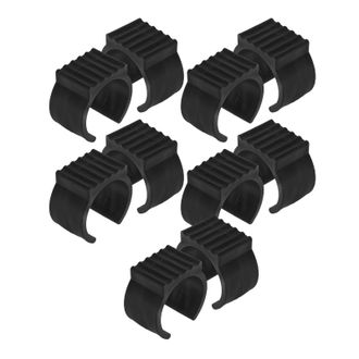 DOITOOL 20 St&uuml;ck rutschfeste Kunststoff M&ouml;belbein Gummis U f&ouml;rmige Stuhlbeinkappen Schutz f&uuml;r 38 42mm Rohrdurchmesser Boden und M&ouml;belschutz f&uuml;r H&auml;ngemattenges