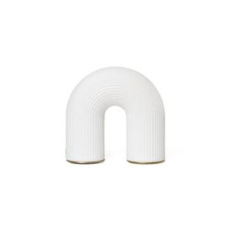 Ferm Living Lampe sans fil rechargeable Vuelta - Blanc - Polyéthylène - Designer Trine Andersen