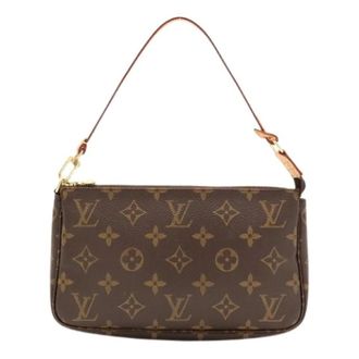 Louis Vuitton Pre-owned Monogram Canvas Pochette - - Pre-owned - Damen - Braun - ONE SIZE