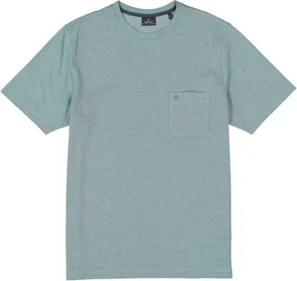 Ragman Herren T-Shirt gr&uuml;n Baumwolle