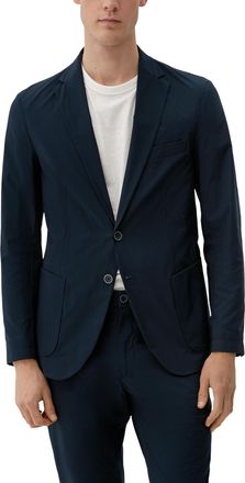 s.Oliver Mens 2128494 Sakko, Slim Fit, Blau 5955, 52