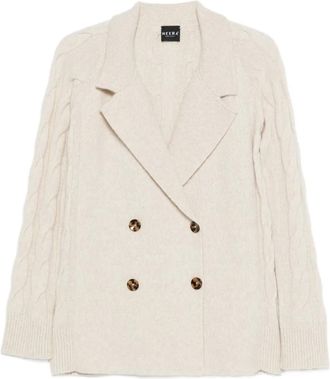 Neera cardigan à boutonnière croisée - Tons neutres
