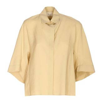 Alysi Damen, Blusen & Hemden, Beige, MGr&ouml;&szlig;e