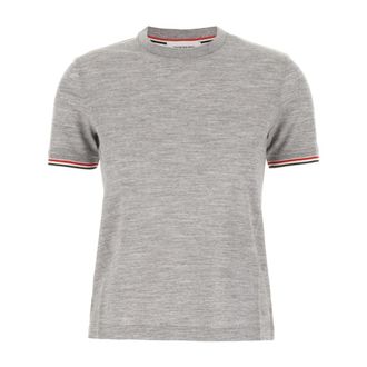 Thom Browne T-Shirt - - Tops - Damen - Grau - L