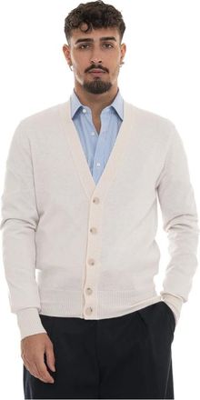 HUGO BOSS Homme, Pulls, Beige, Taille: XL Cardigan Tricoté Élégant