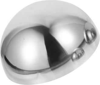 Soimiss Garten Halbkugel Spiegelkugel Aus 304 Edelstahl Reflektierende Hohlkugel 100mm F&uuml;r Hof Gartendekor Wetterbest&auml;ndige Wand Und Au&szlig;en Dekoration