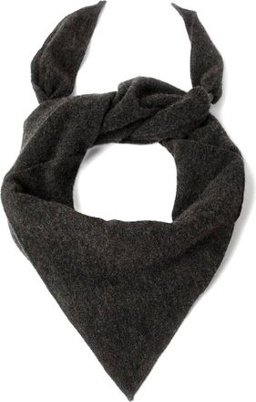 Brunello Cucinelli Cashmere With Monili Beading Scarf - Black
