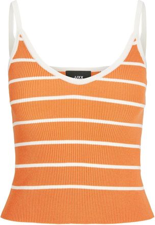 Jack & Jones Jxesther Tight Short Stripe Top Knit