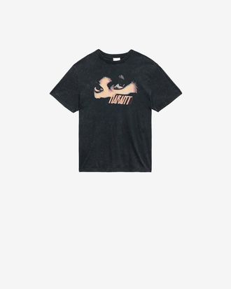 Isabel Marant T-shirt Hugo - Homme - Noir D&eacute;lav&eacute; - Taille XS - Isabel Marant