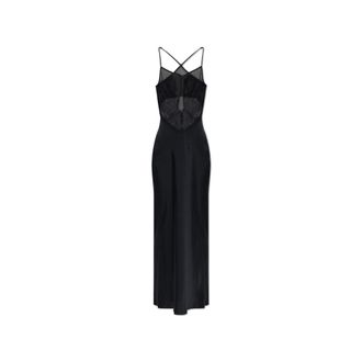 Iro Kleid Borra - - Dresses - Damen - Schwarzk - L