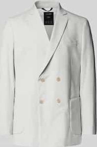 s.Oliver Black Label Regular Fit Sakko mit doppelter Knopfleiste